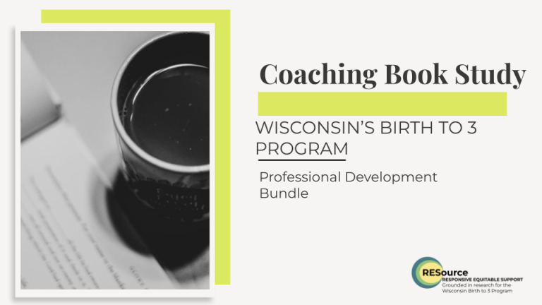Learning Bundles - Early Intervention in Wisconsin