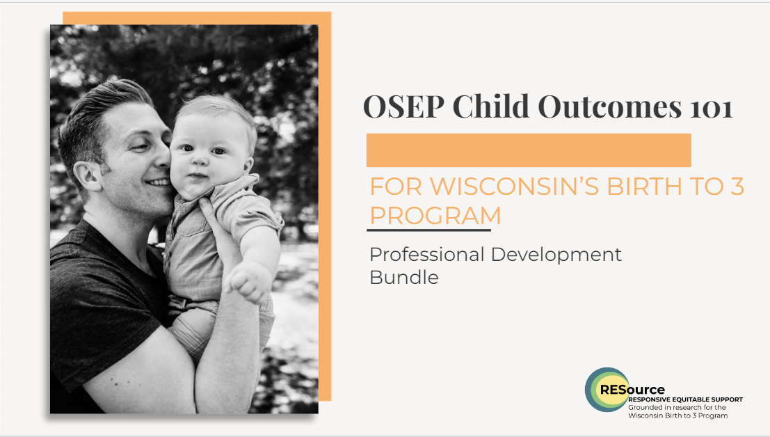 Learning Bundles - Early Intervention in Wisconsin