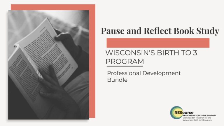 Learning Bundles - Early Intervention in Wisconsin