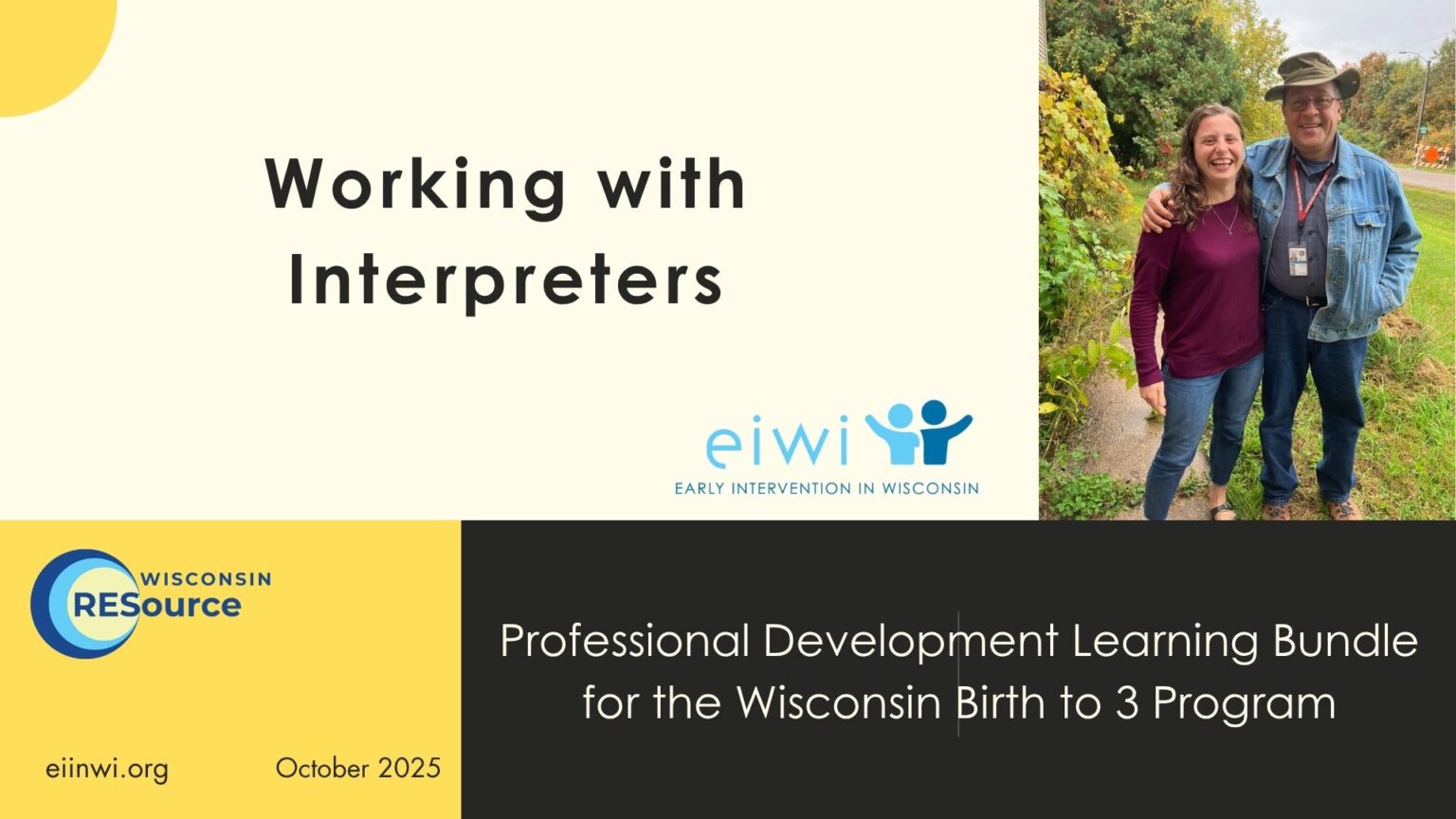 Learning Bundles - Early Intervention in Wisconsin